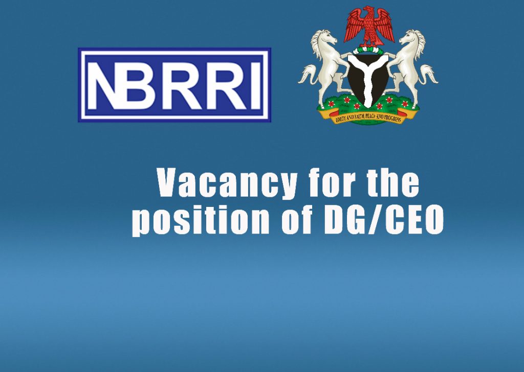 Vacancy for the Post of Director General /Chief Executive Officer ...